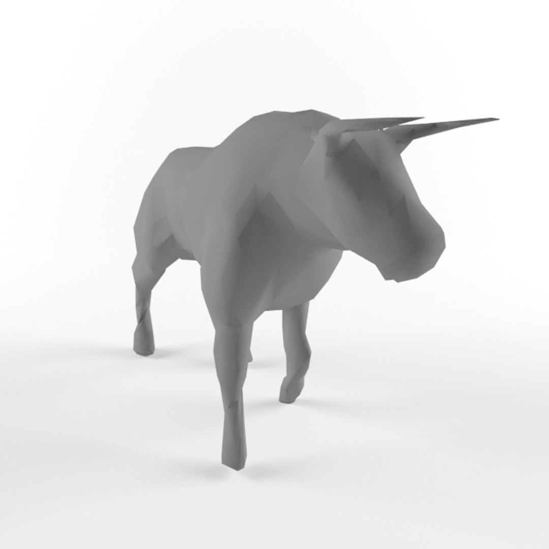 Bull Ready Render Model - TurboSquid 1349147