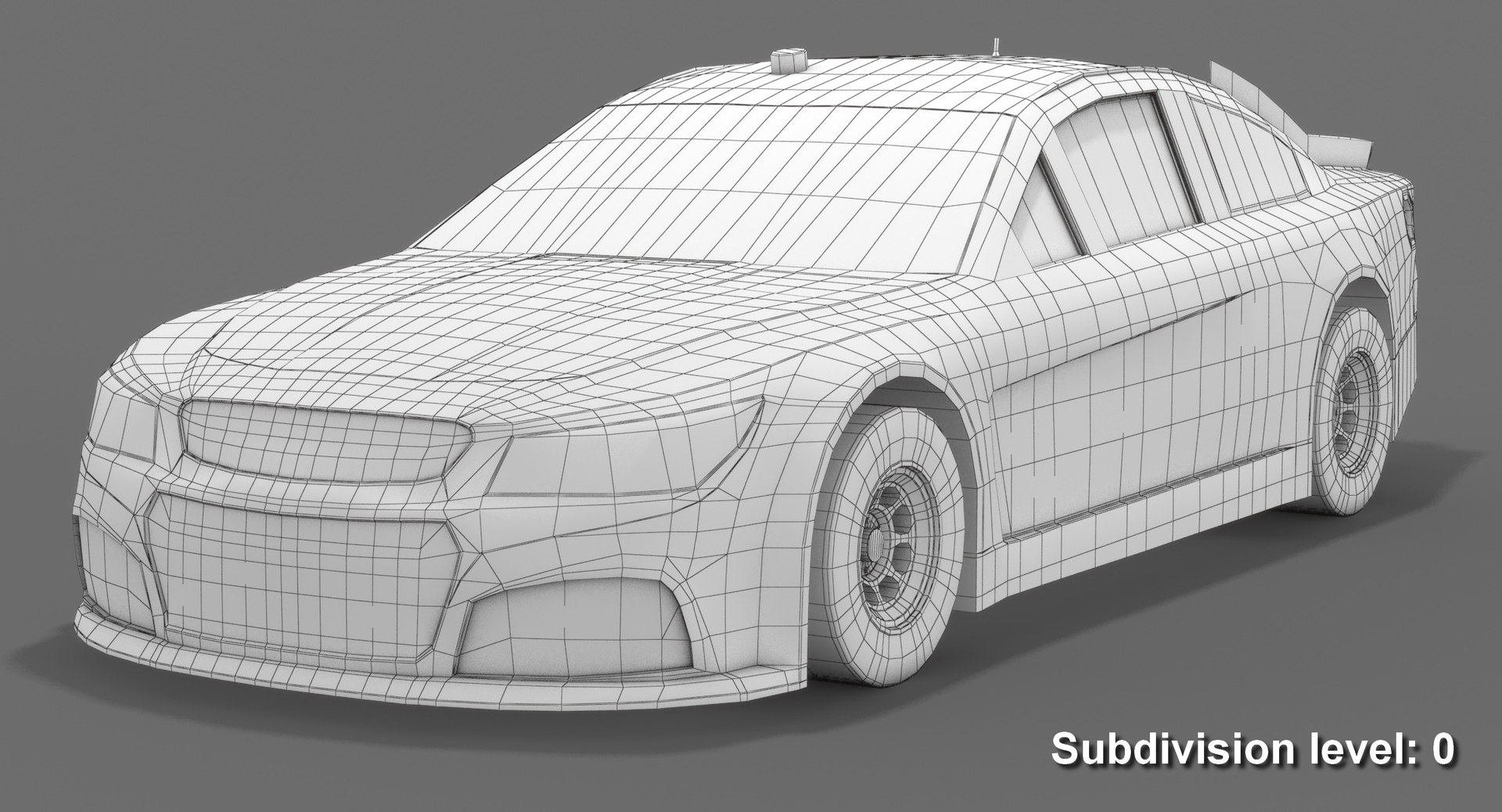 Premium Motorsports Nascar Reed 3D Model - TurboSquid 1186418