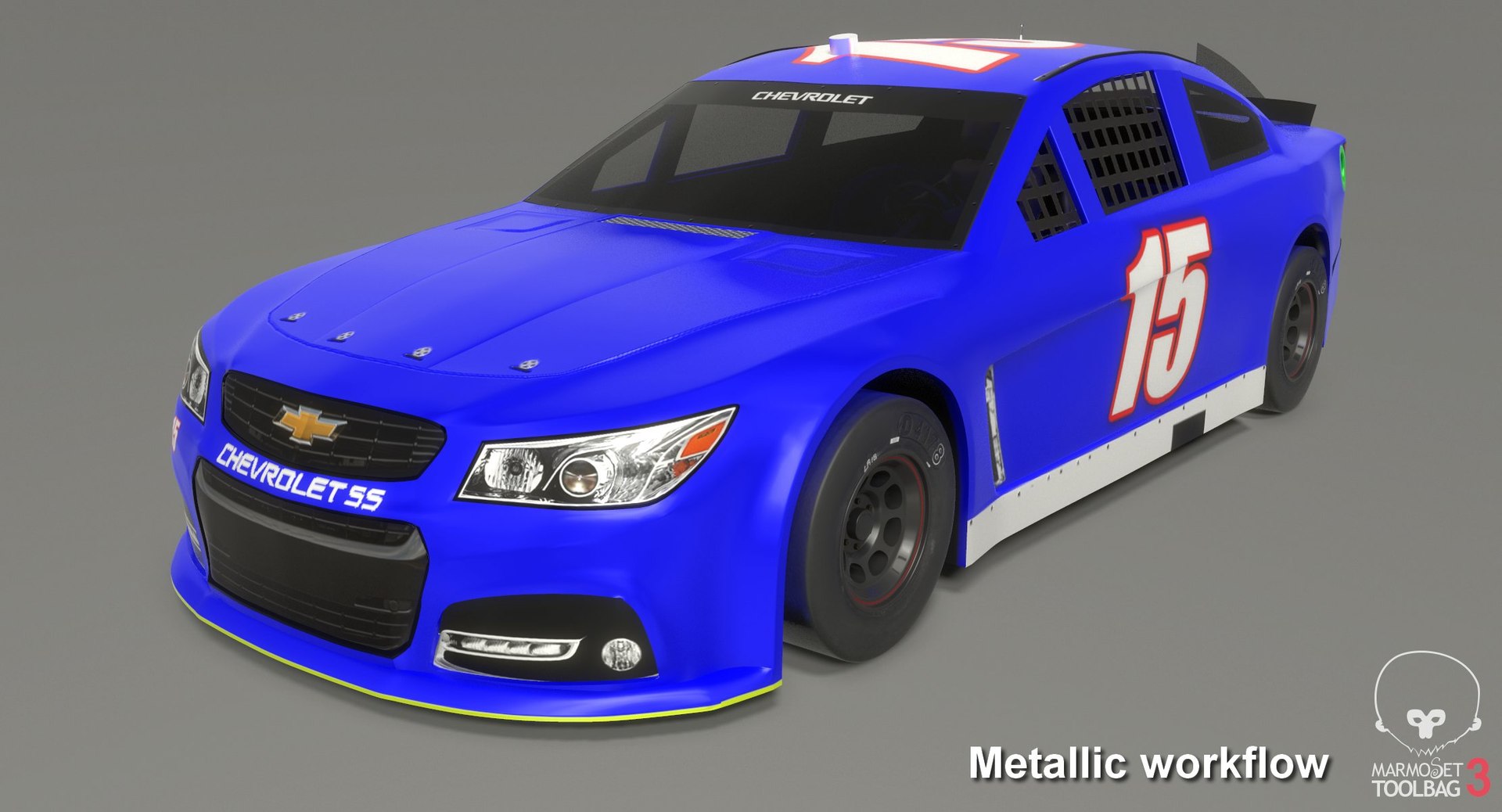 Premium Motorsports Nascar Reed 3D Model - TurboSquid 1186418