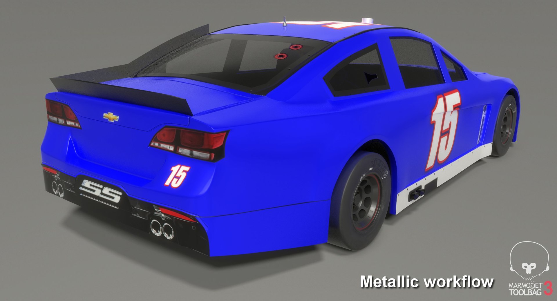 Premium Motorsports Nascar Reed 3D Model - TurboSquid 1186418