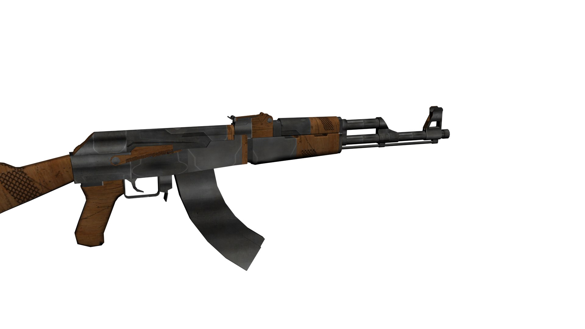 Ak47 3D - TurboSquid 504124