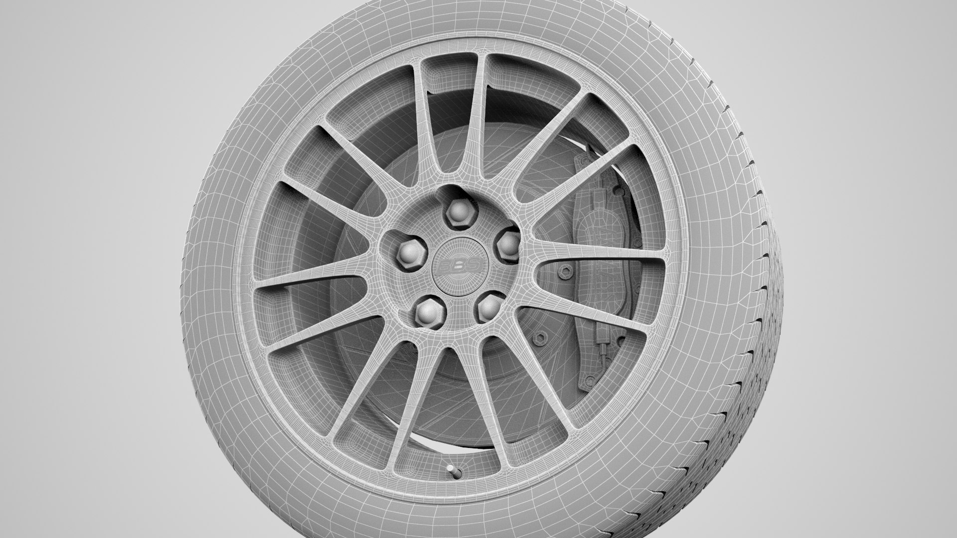 3D Rim Bbs Evo Model - TurboSquid 1345760