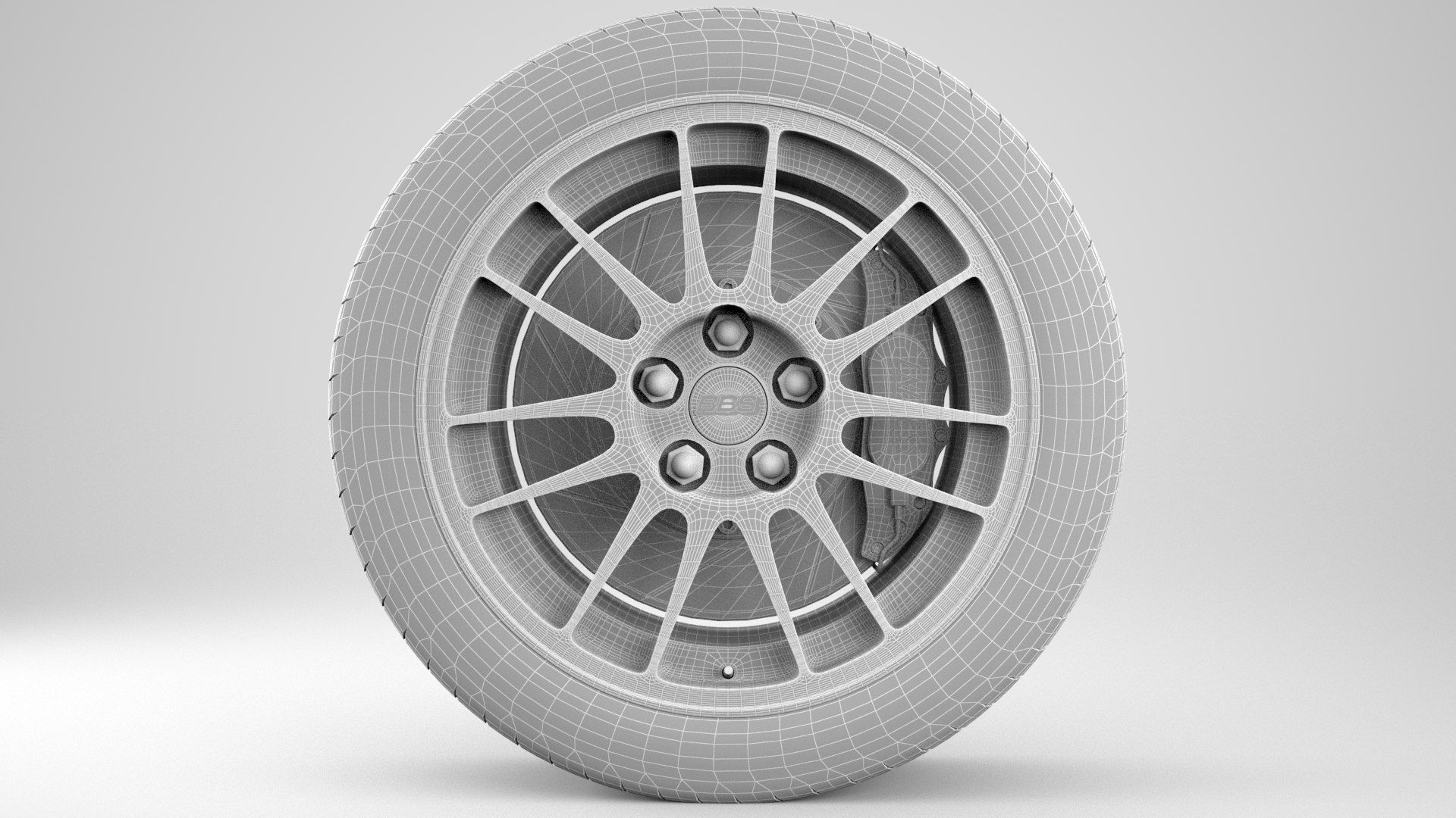 3D Rim Bbs Evo Model - TurboSquid 1345760