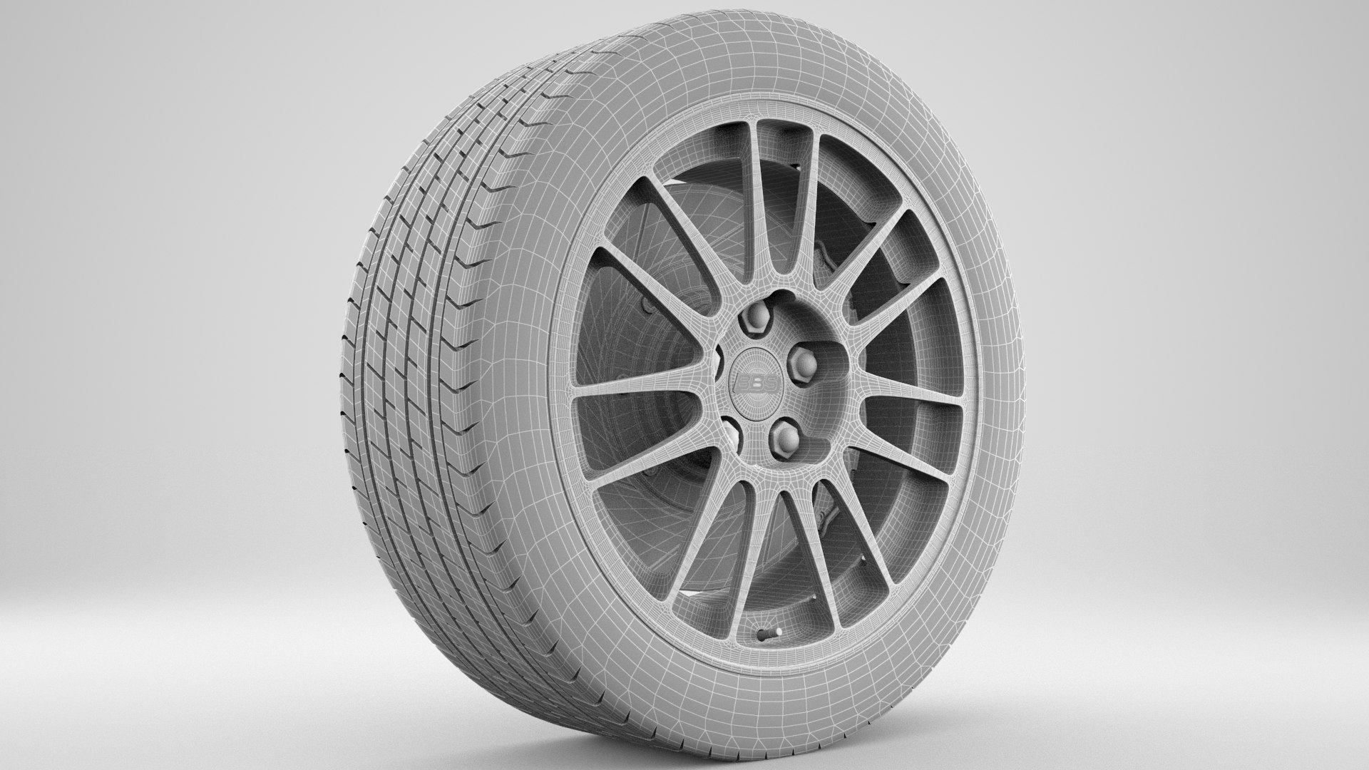 3D Rim Bbs Evo Model - TurboSquid 1345760