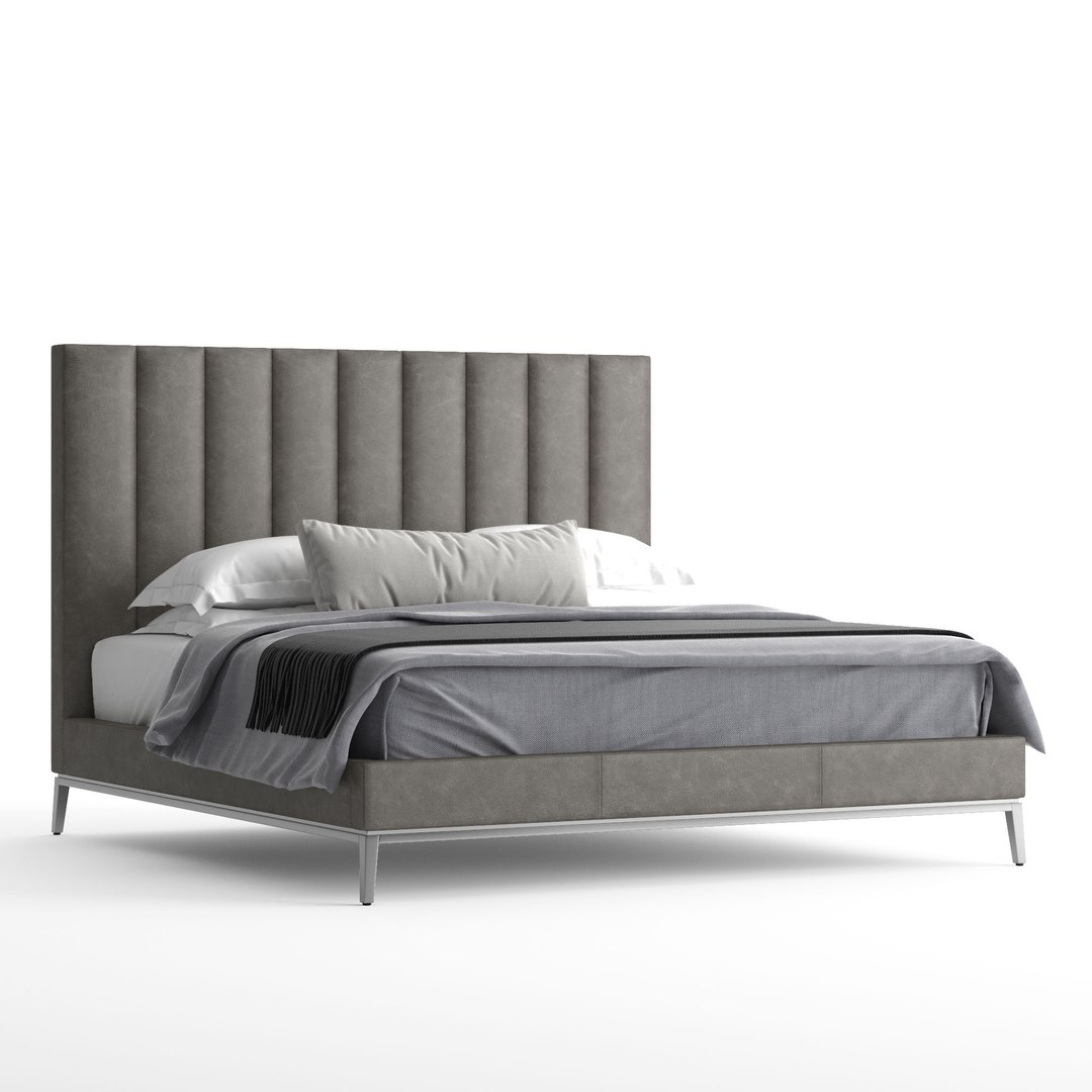 3D Italian Vertical Channel Bed Model - TurboSquid 1494502