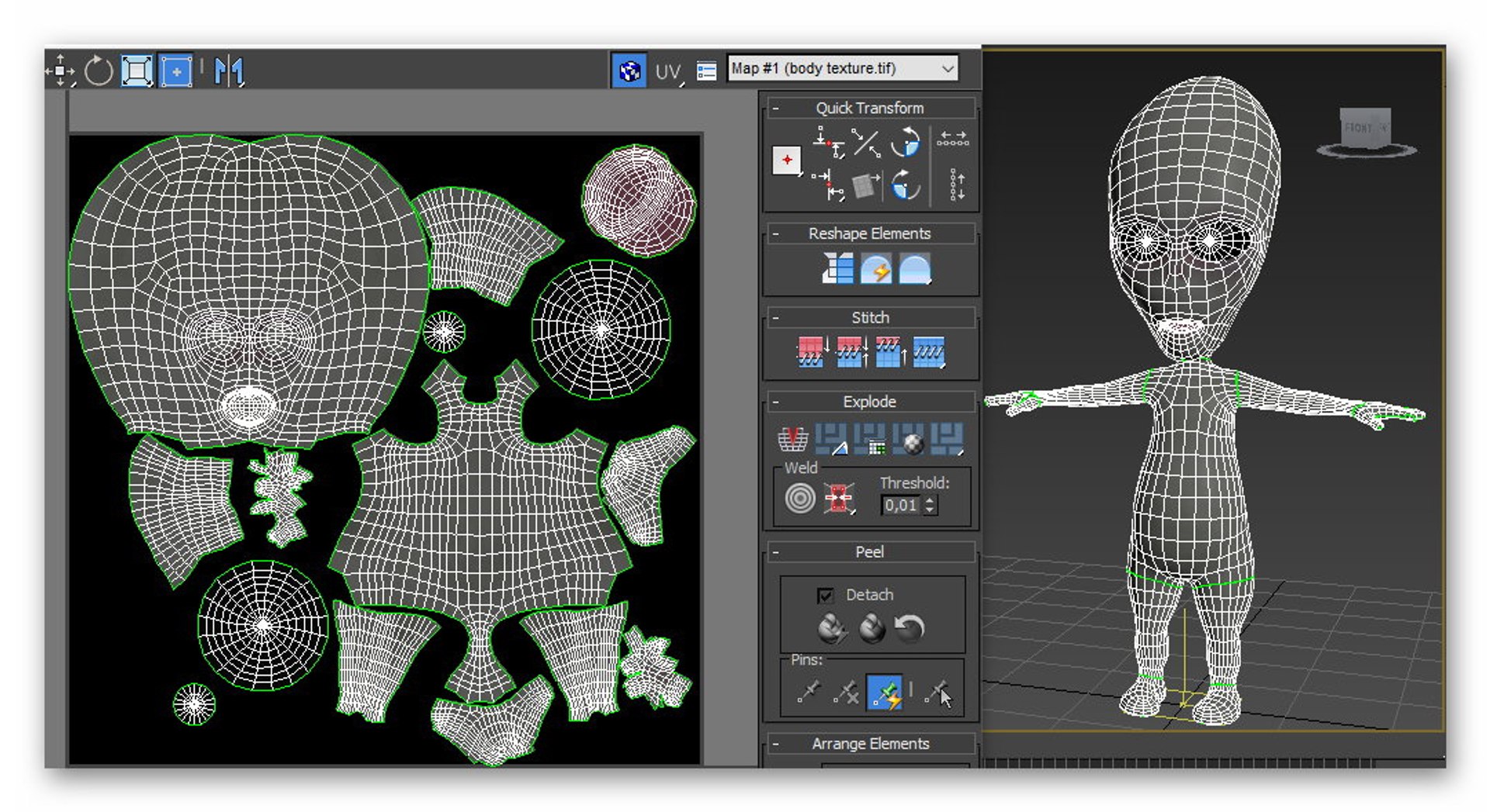 Alien Cartoon 3D - TurboSquid 1519380