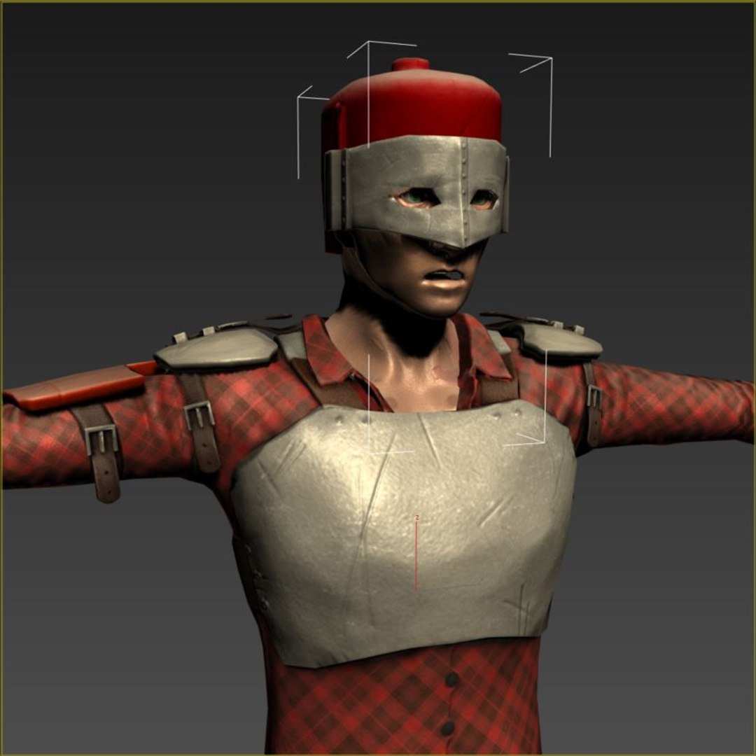 3d Model Of Survivor