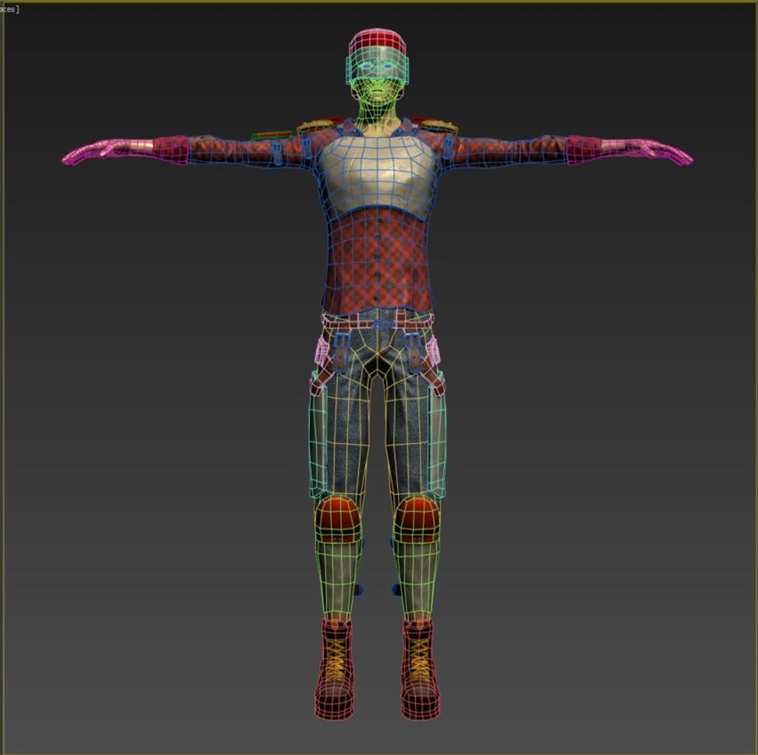 3d Model Of Survivor