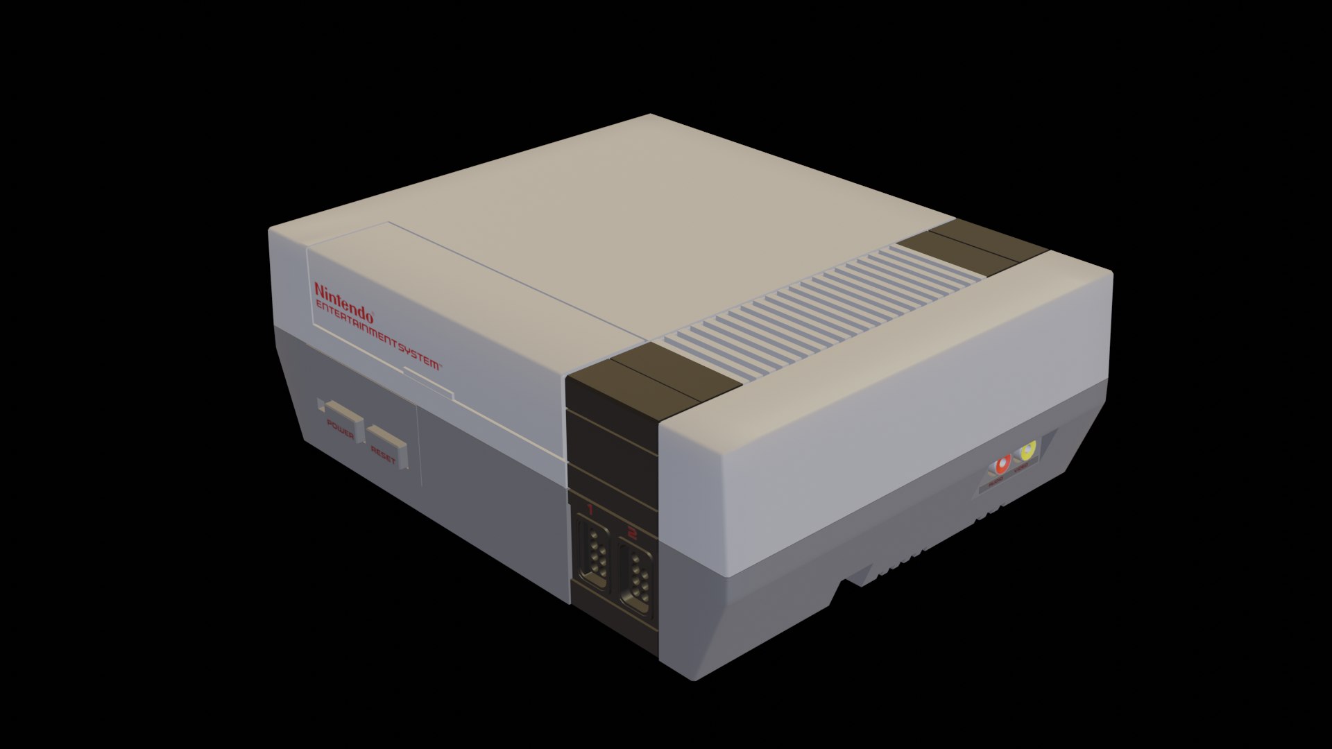 Nintendo Entertainment 3D Model - TurboSquid 1593200