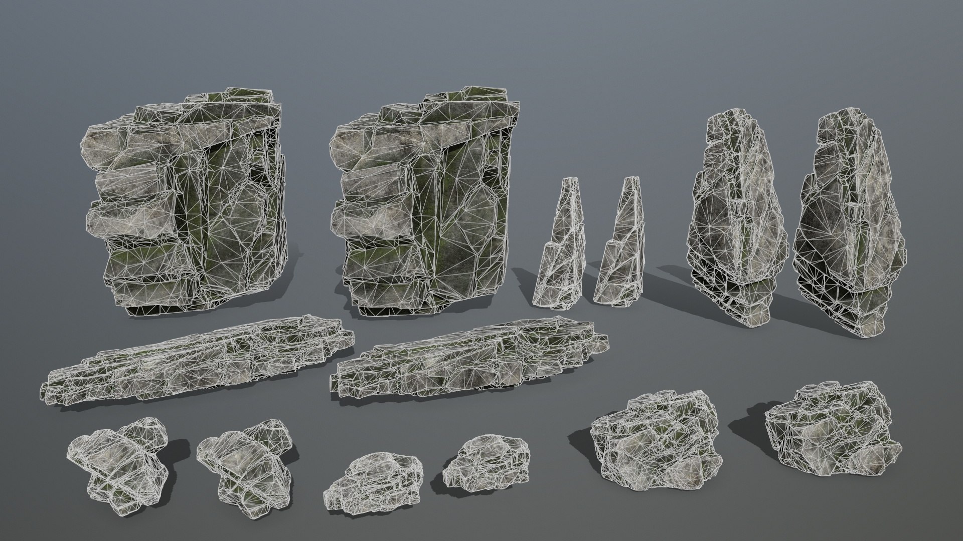 Rocks Model - TurboSquid 2003944