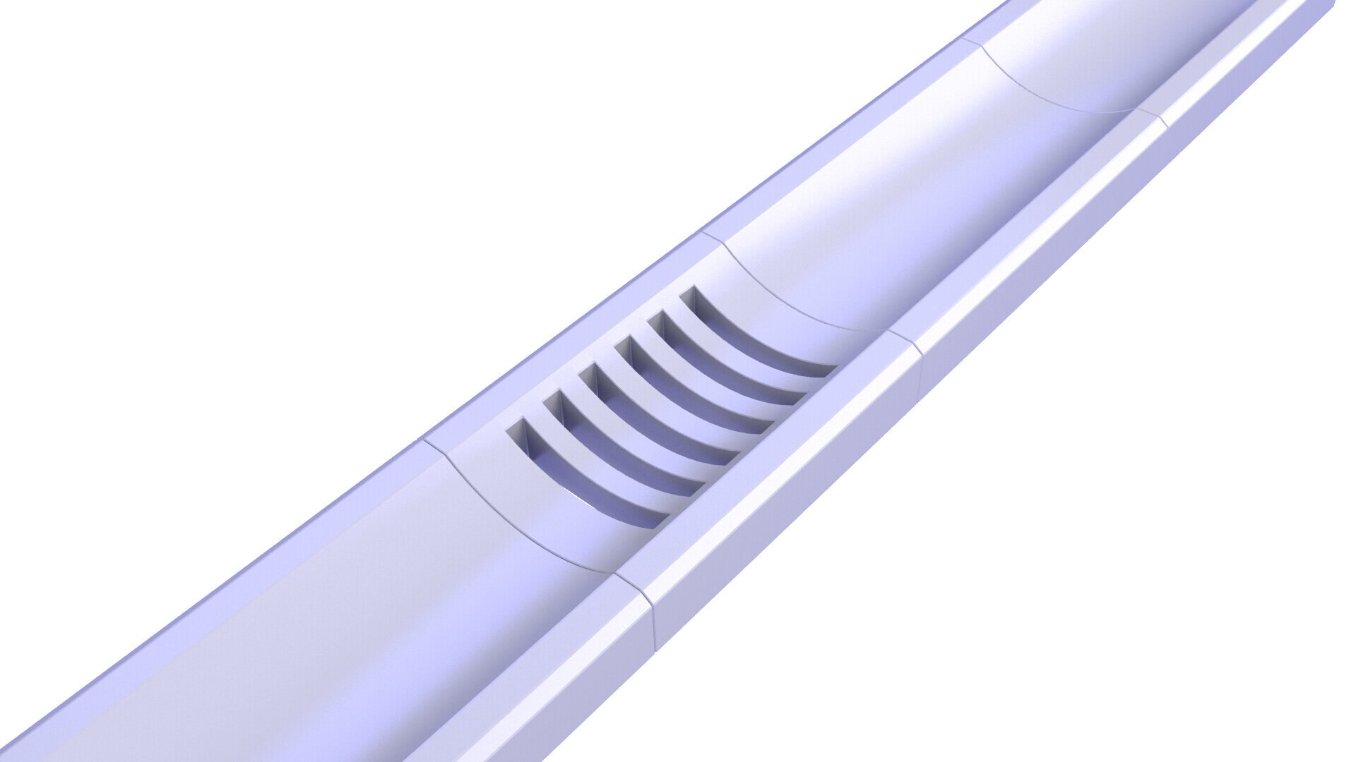 Concrete Saucer Drain Trough Channel 12 3D Model - TurboSquid 1979932