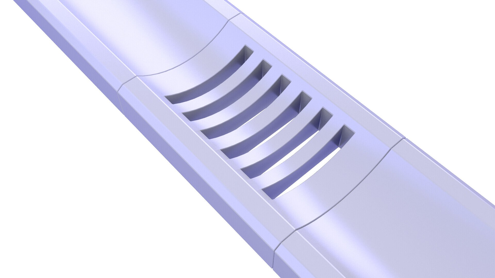 Concrete Saucer Drain Trough Channel 12 3D Model - TurboSquid 1979932