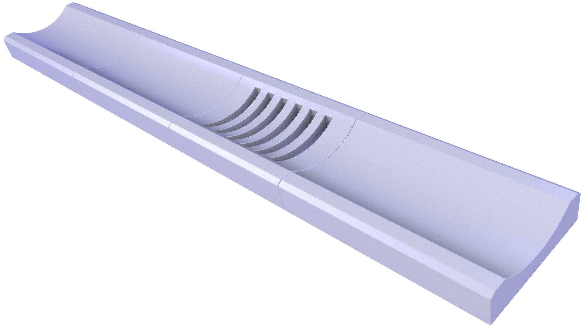 Concrete Saucer Drain Trough Channel 12 3D Model - TurboSquid 1979932