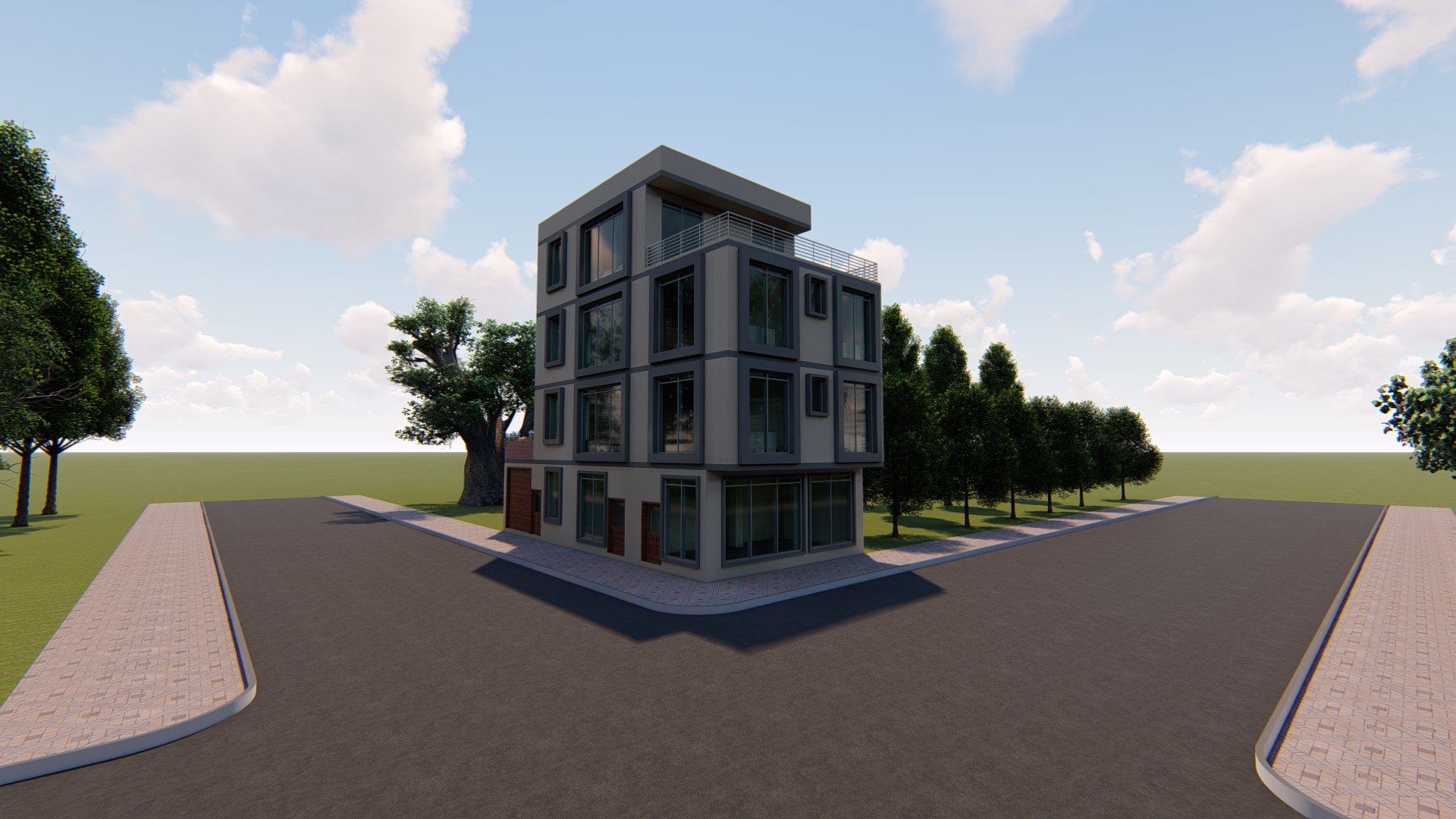 Revit Apartment 3D Model - TurboSquid 1478099