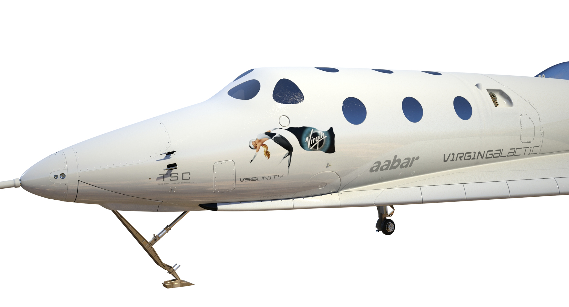 3D vss unity virgin galactic model - TurboSquid 1504649
