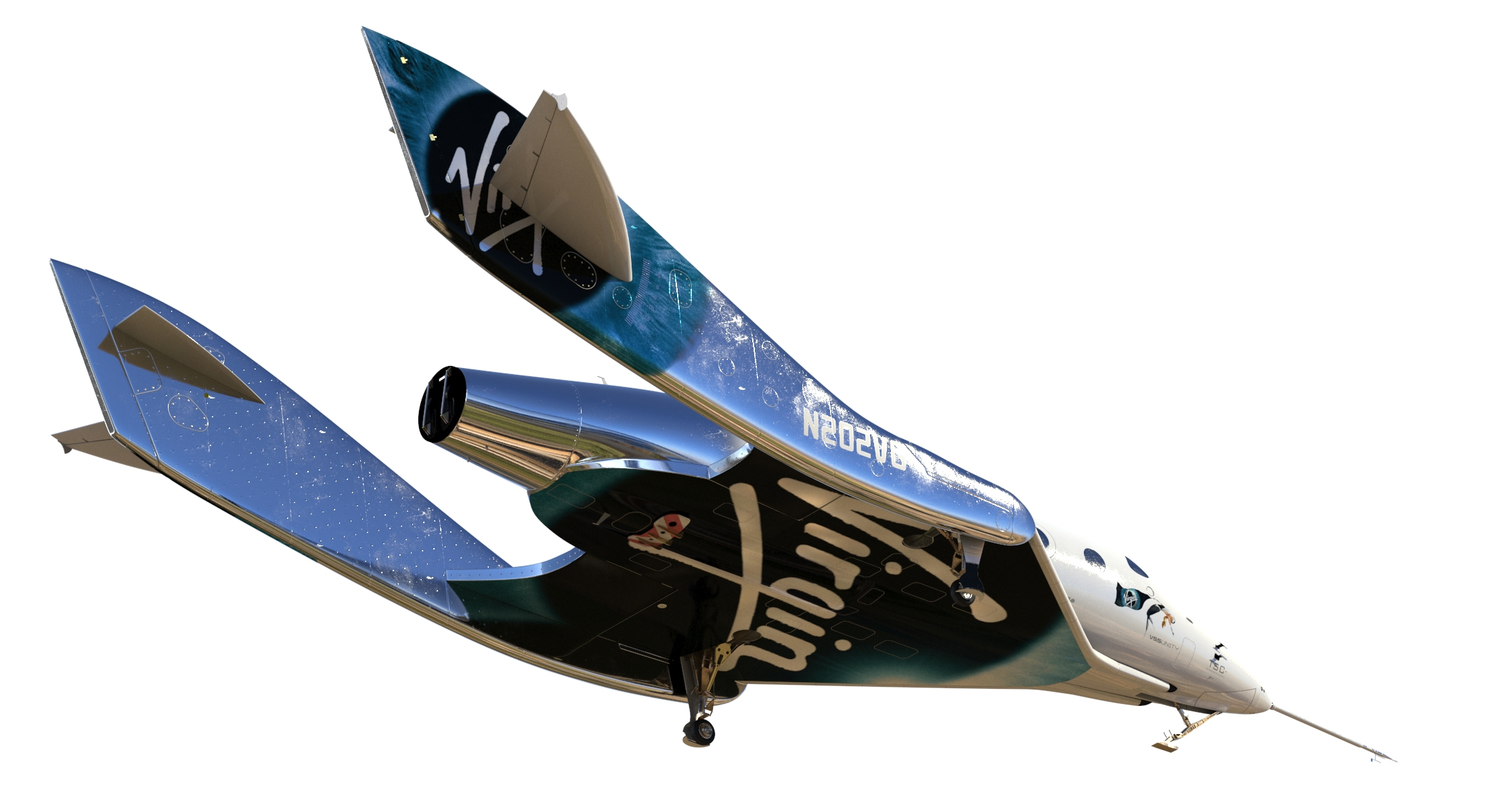 3D vss unity virgin galactic model - TurboSquid 1504649