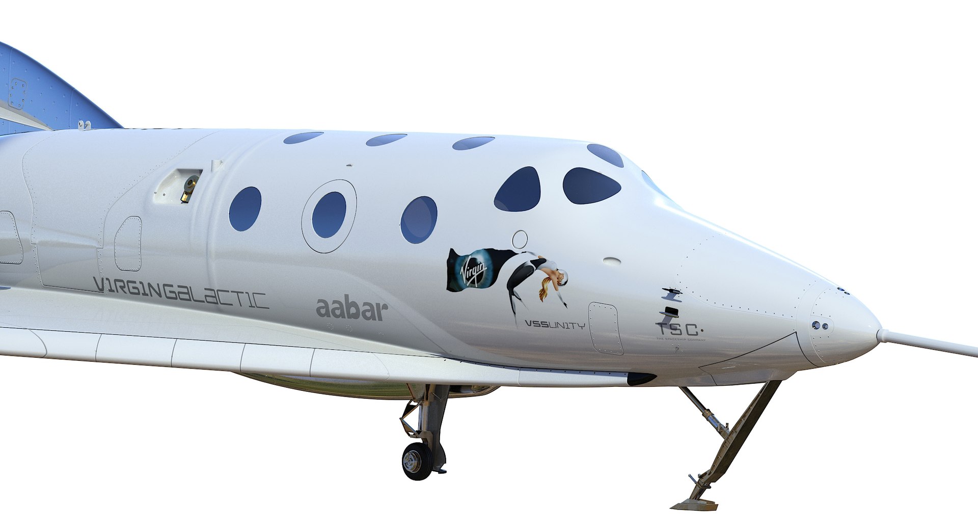 3D Vss Unity Virgin Galactic Model - TurboSquid 1504649