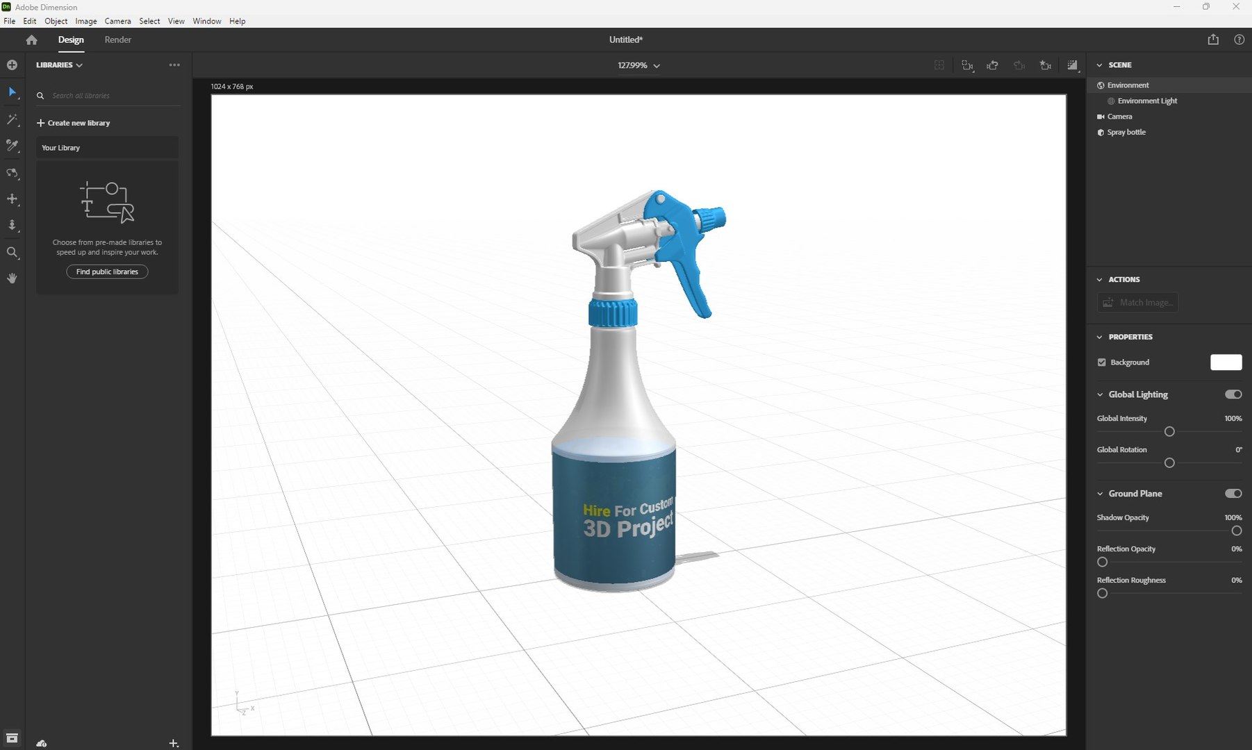 3D Model Spray Bottle - TurboSquid 2086542