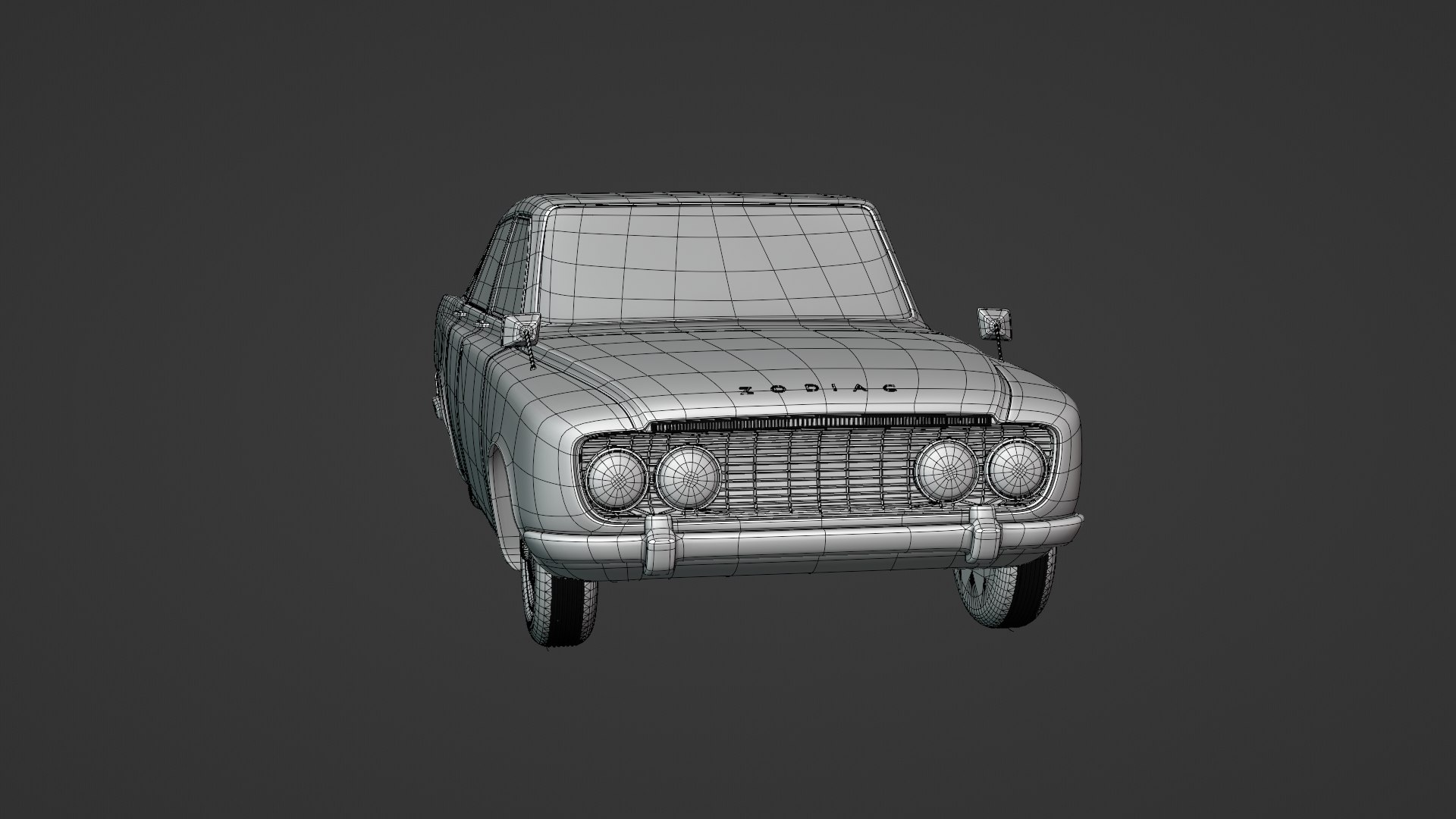 3D Ford Zodiac MkIII 1962 - TurboSquid 2208909