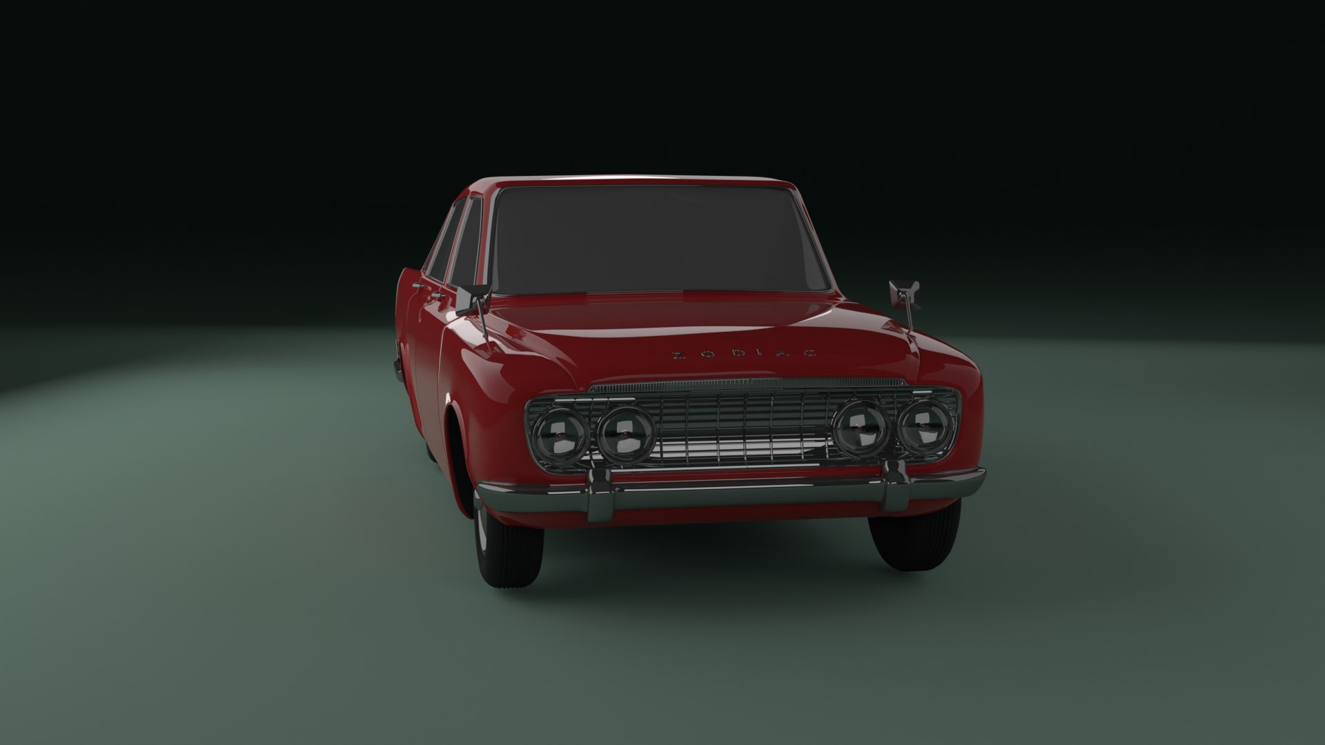 3D Ford Zodiac MkIII 1962 - TurboSquid 2208909