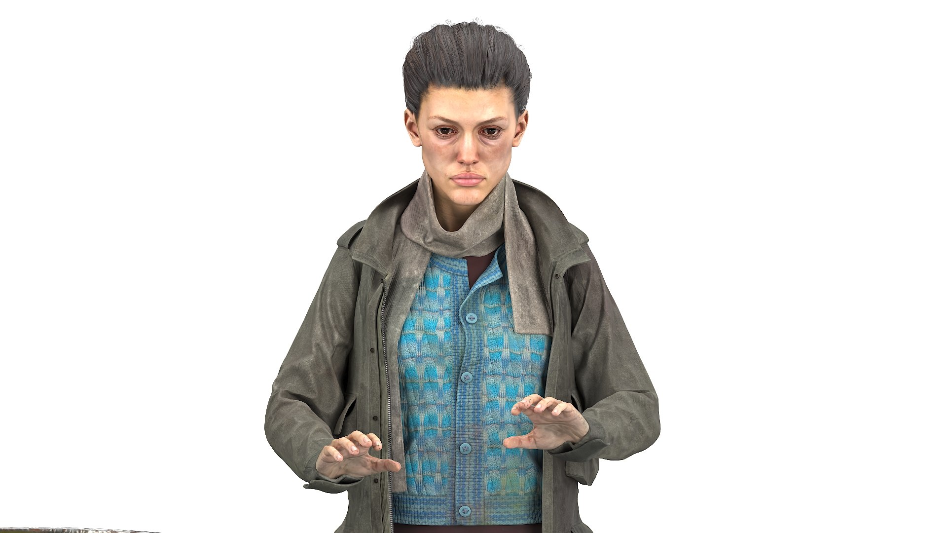 Homeless People Around Barrel Fire 3D Model - TurboSquid 2329762