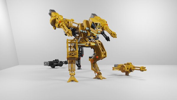 Mech fighter 2 3D - TurboSquid 1977782