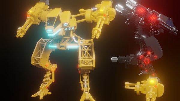 Mech fighter 2 3D - TurboSquid 1977782