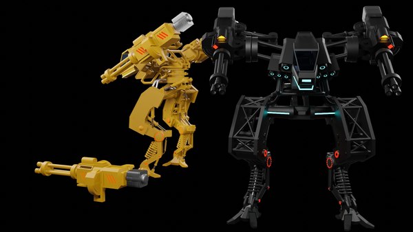 Mech fighter 2 3D - TurboSquid 1977782