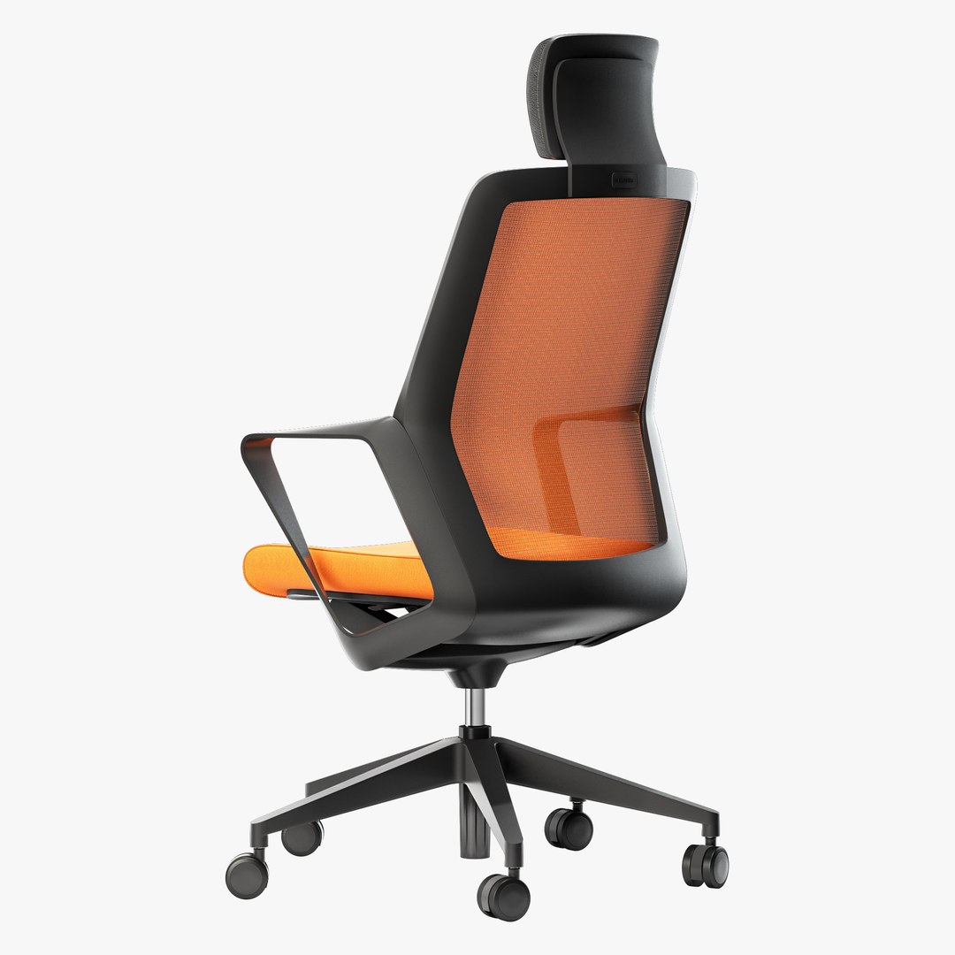 3D Patra Flo High Office Chair - TurboSquid 1958512