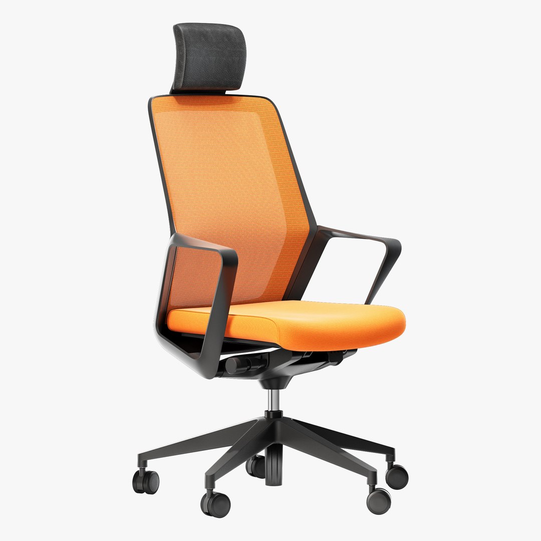 3D Patra Flo High Office Chair - TurboSquid 1958512