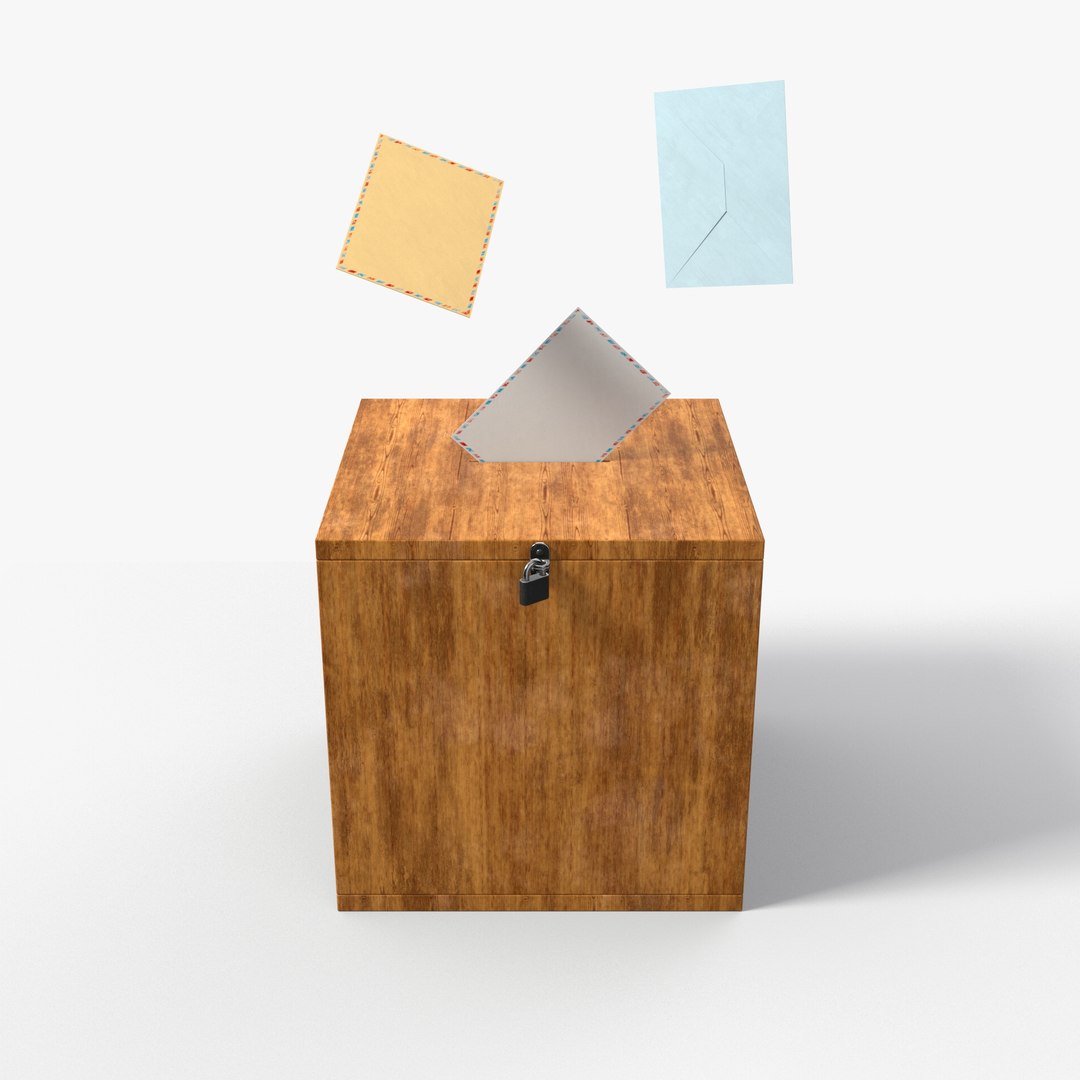 Vote Box 3D Model - TurboSquid 1612343