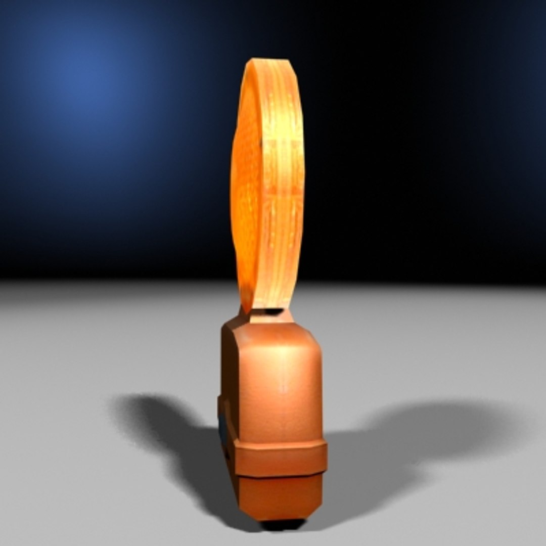 3d Model Safety Light Construction