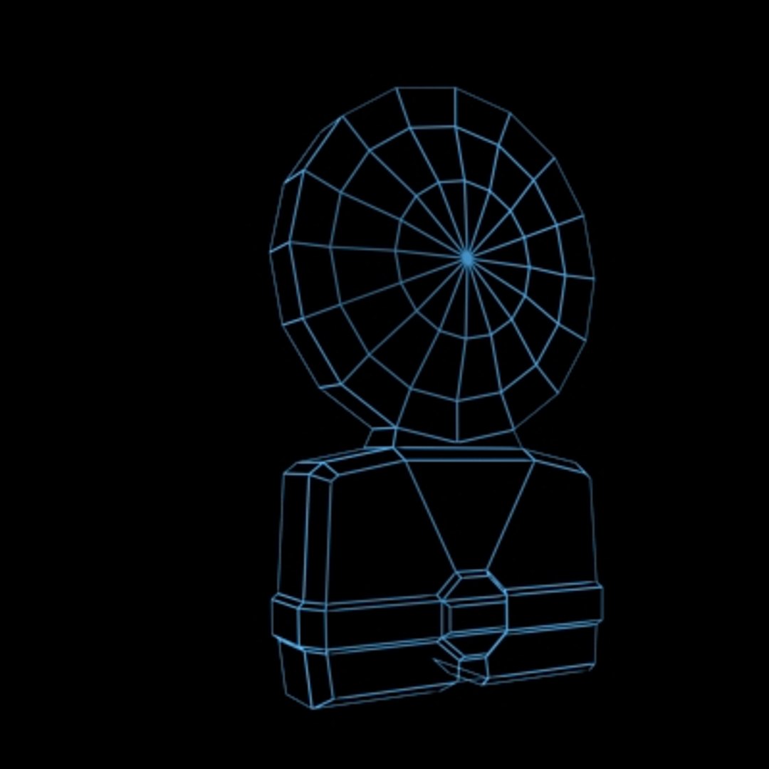 3d Model Safety Light Construction