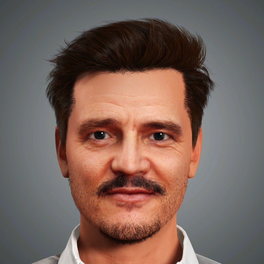 Pedro Pascal Character 3D Model - TurboSquid 2346287