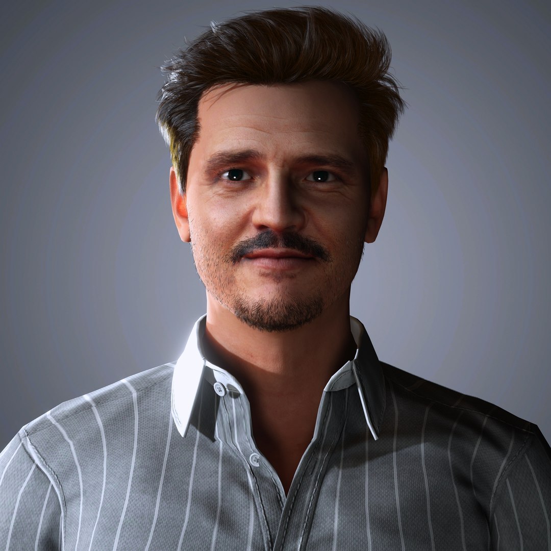 Pedro Pascal Character 3D Model - TurboSquid 2346287