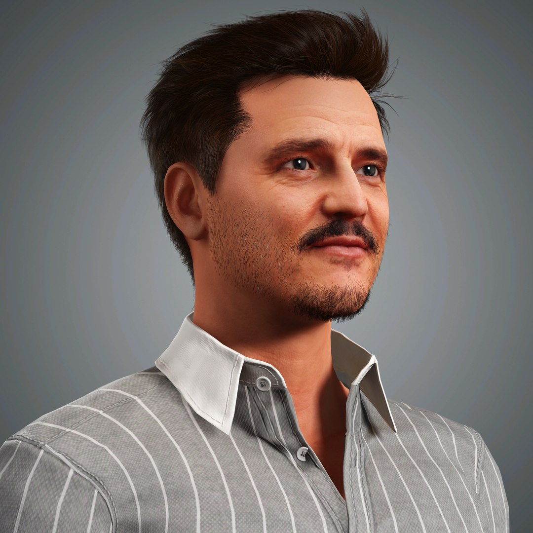 Pedro Pascal Character 3D Model - TurboSquid 2346287