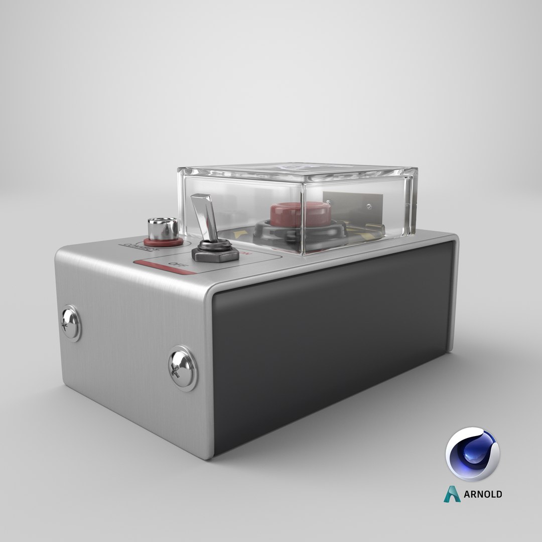 3D handheld detonator model - TurboSquid 1600376