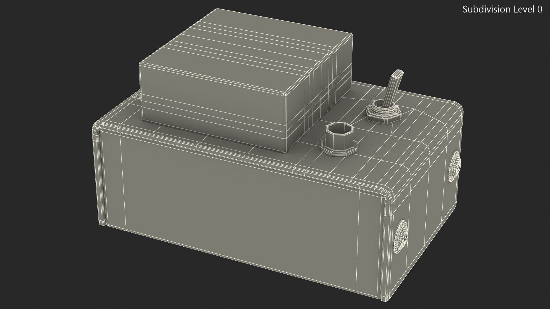 3D handheld detonator model - TurboSquid 1600376