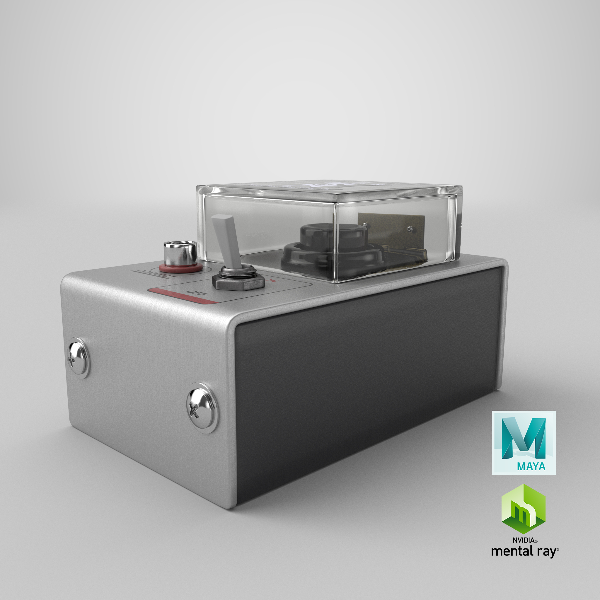 3D handheld detonator model - TurboSquid 1600376