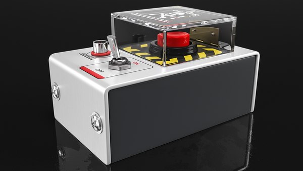 3D handheld detonator model - TurboSquid 1600376