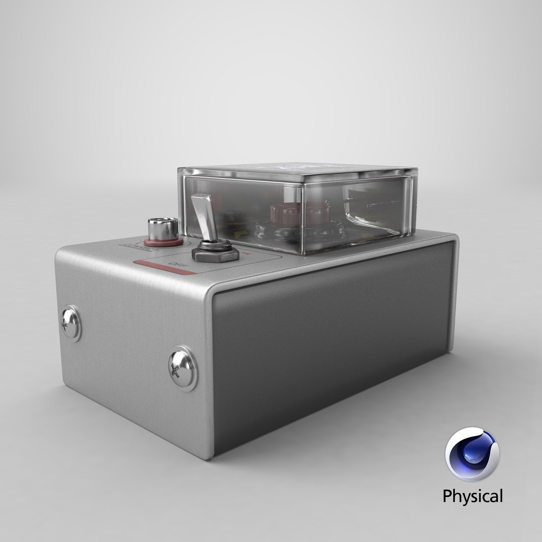 3D handheld detonator model - TurboSquid 1600376