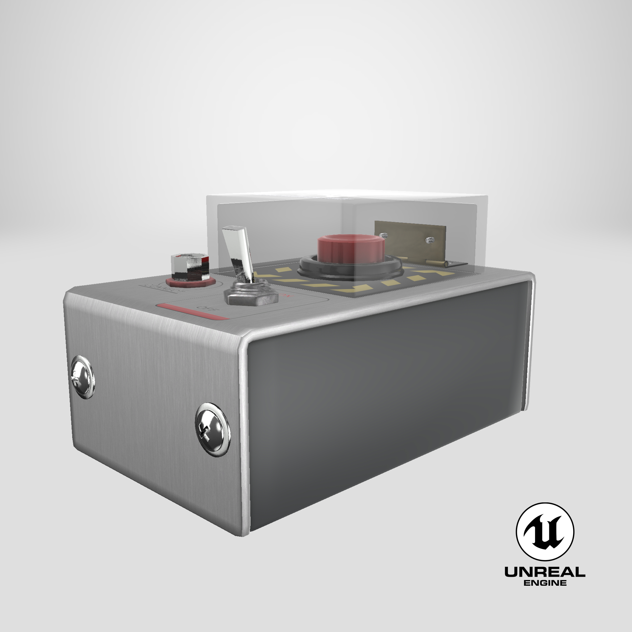 3D handheld detonator model - TurboSquid 1600376