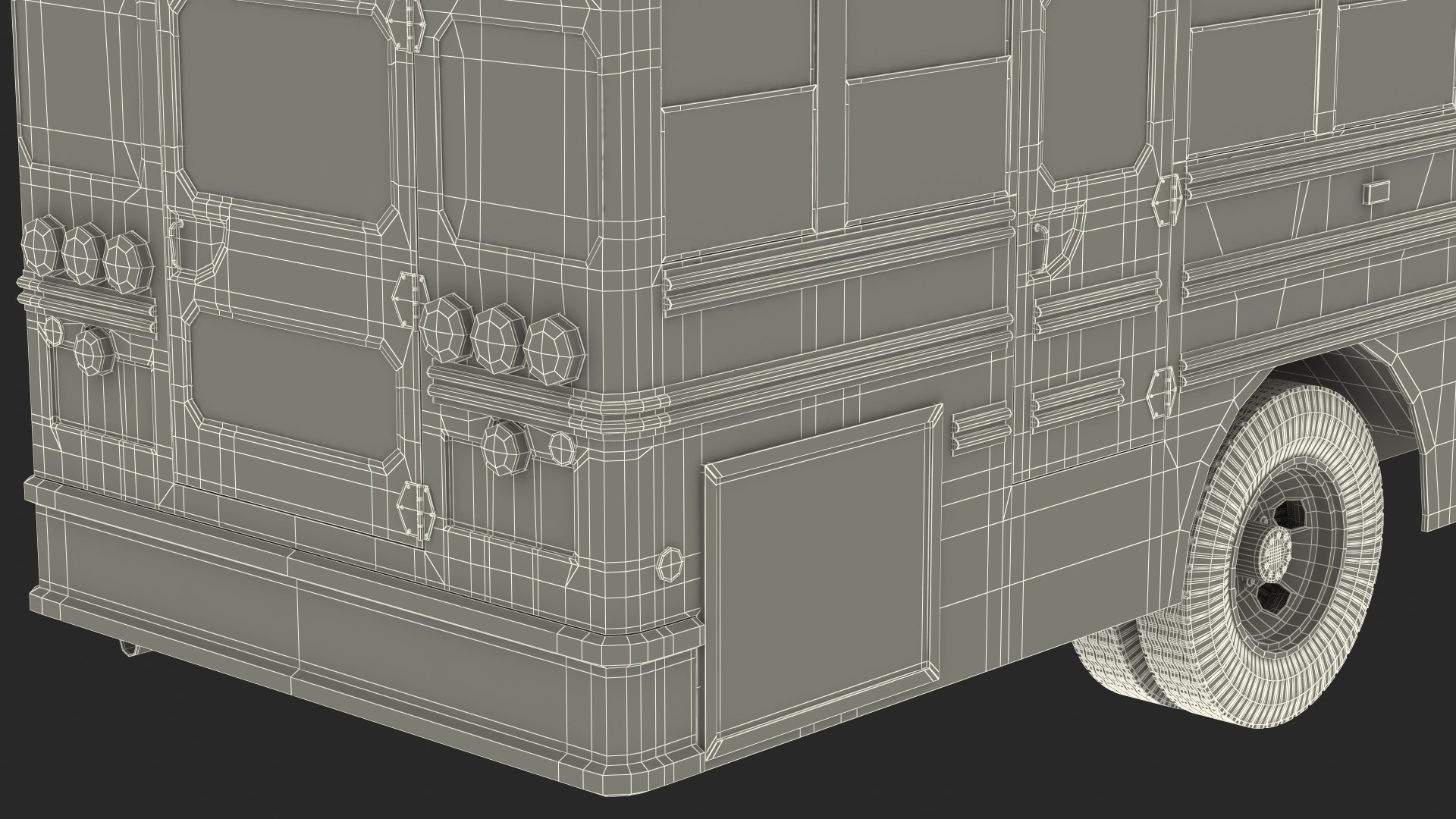 Blue Bird TX3 School Bus Exterior Only 3D Model - TurboSquid 1768491