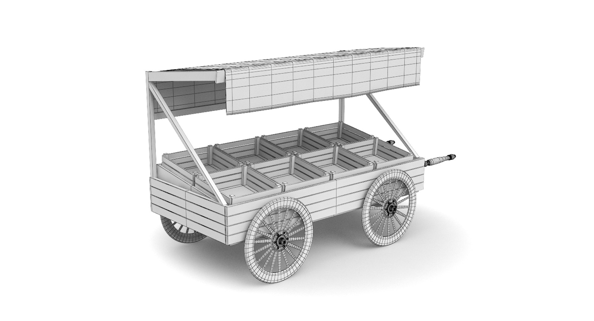3D Real Cart Model - TurboSquid 1328513