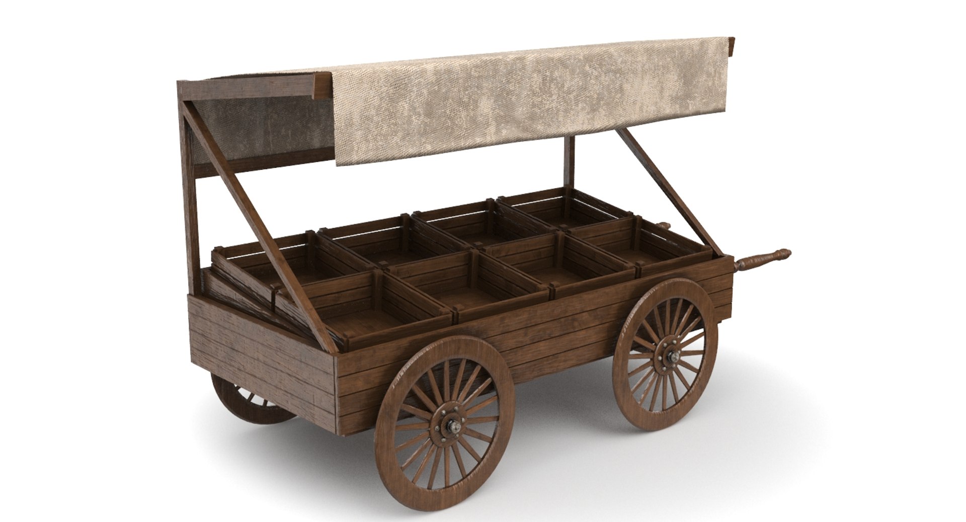 3D Real Cart Model - TurboSquid 1328513