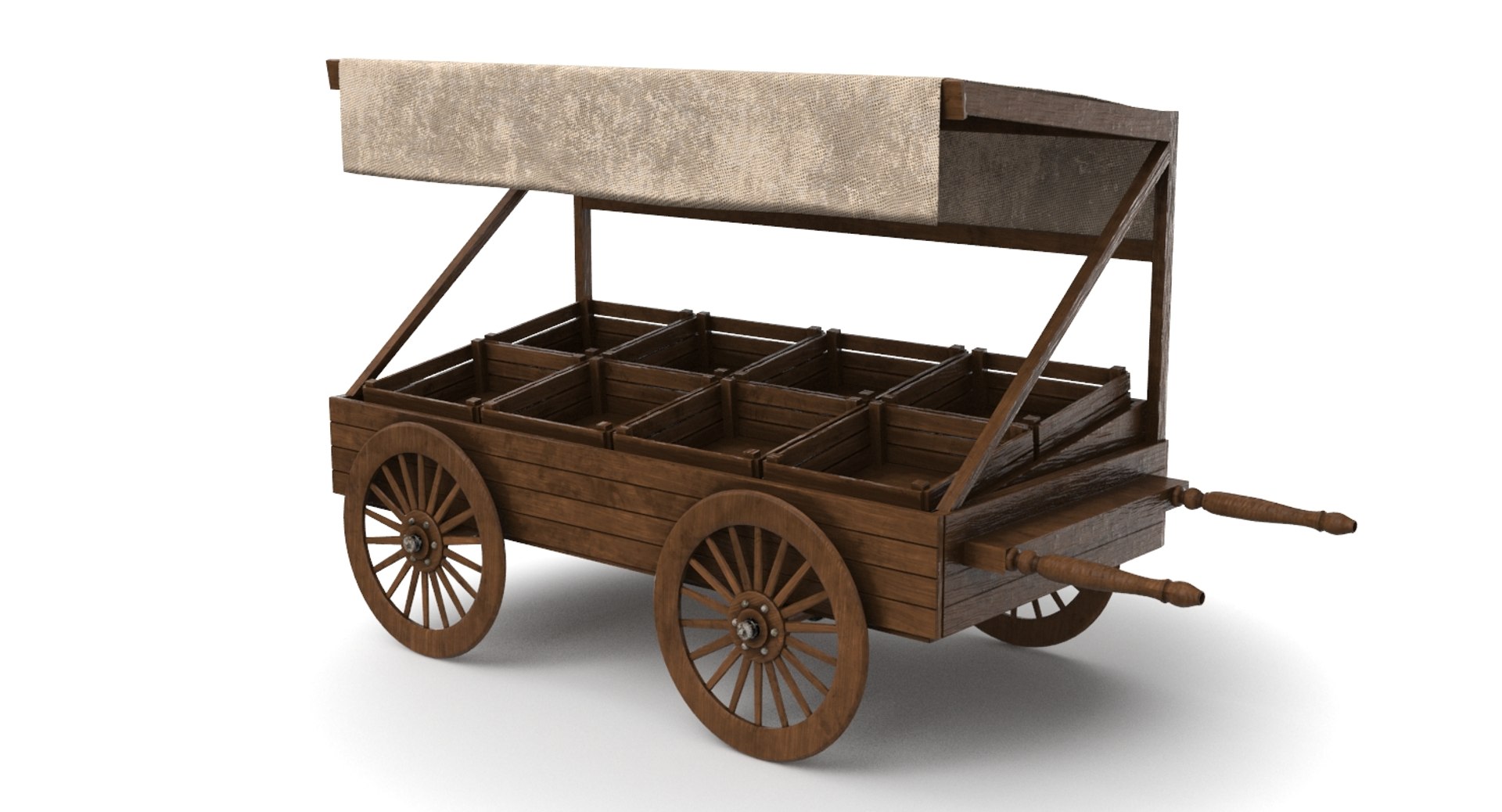 3D Real Cart Model - TurboSquid 1328513