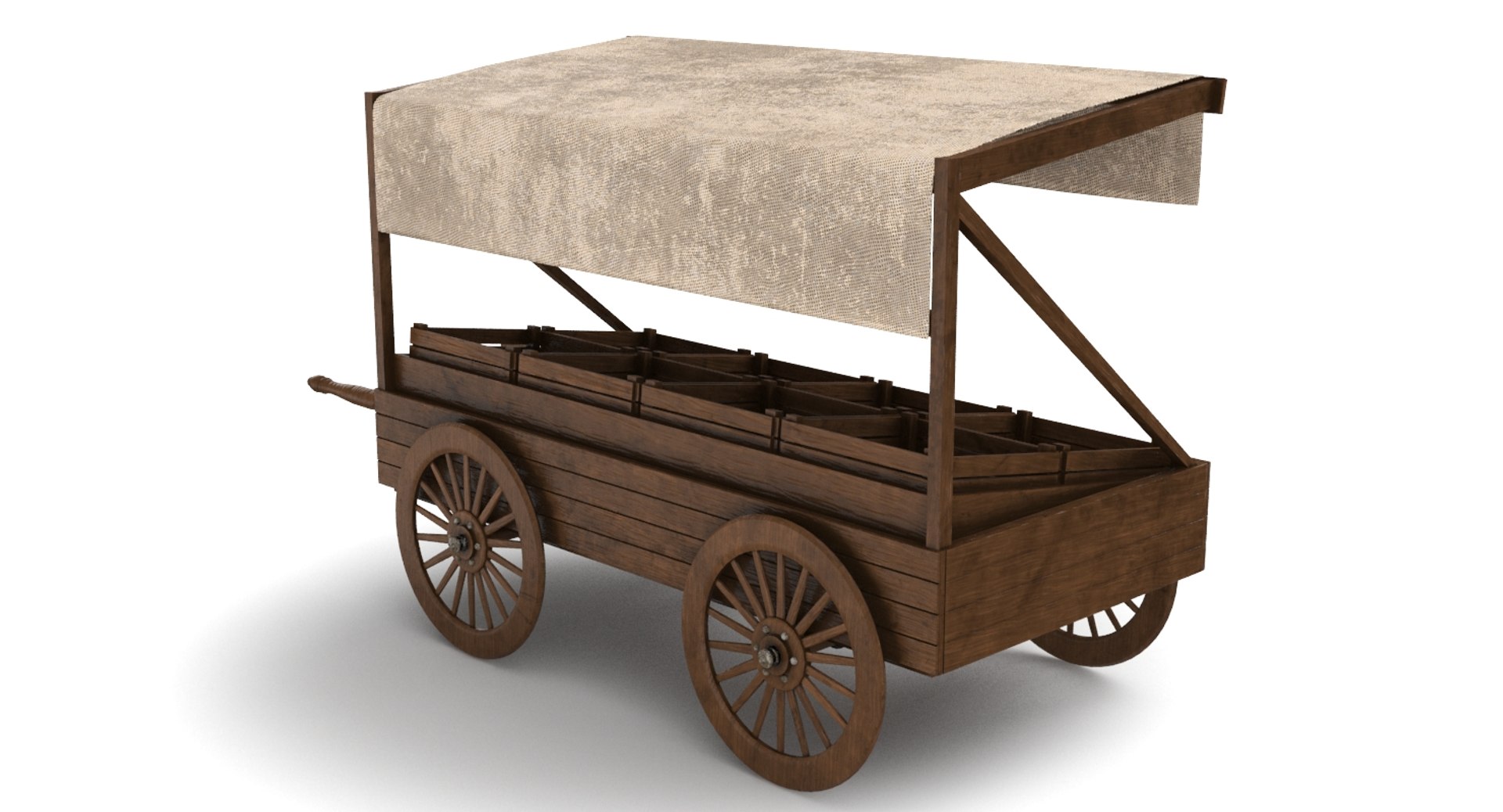 3D Real Cart Model - TurboSquid 1328513