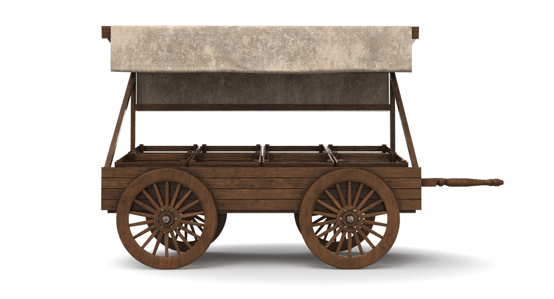 3D Real Cart Model - TurboSquid 1328513