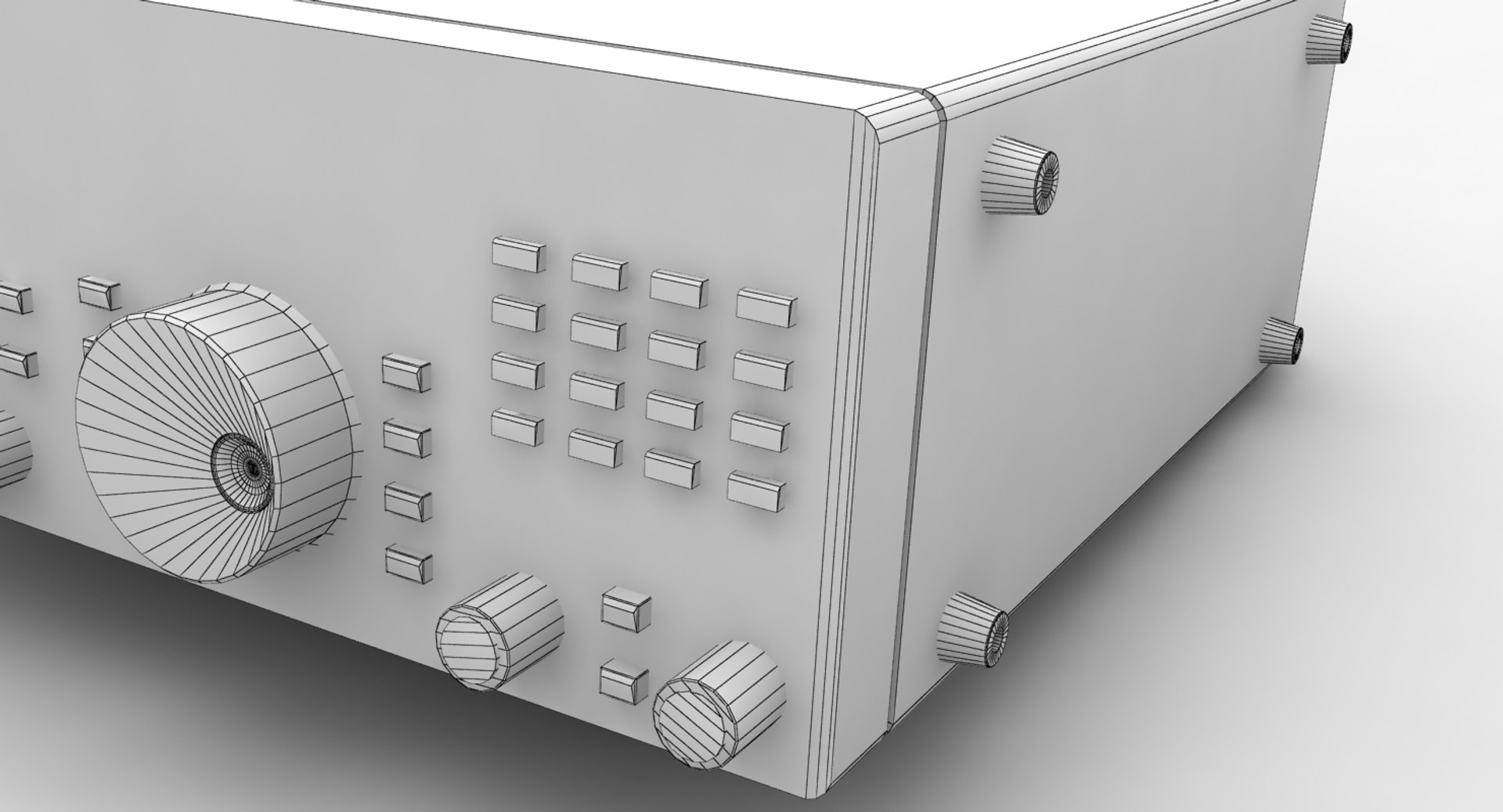 Receiver Icom R7000 3D Model - TurboSquid 1177438