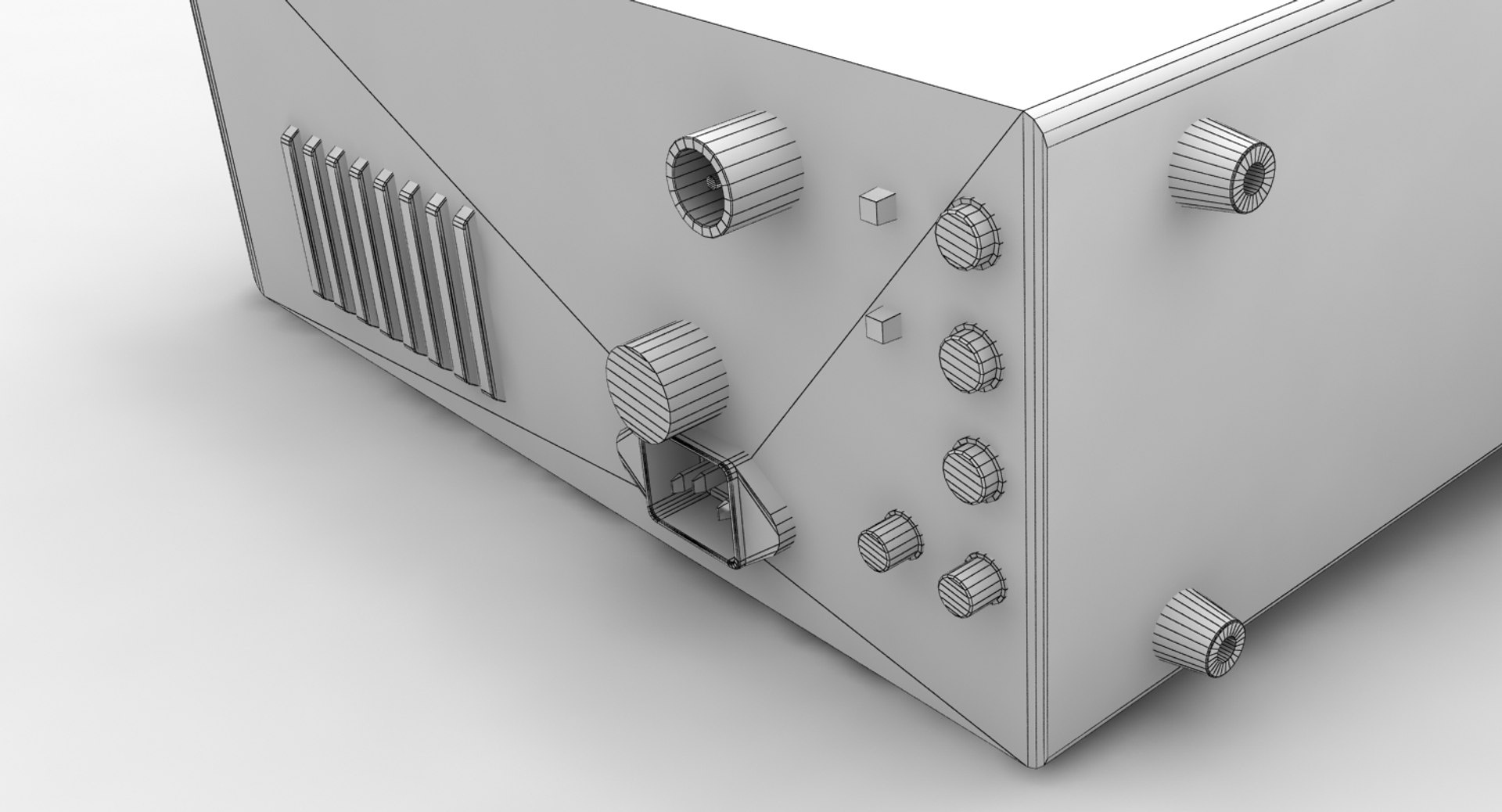 Receiver Icom R7000 3D Model - TurboSquid 1177438